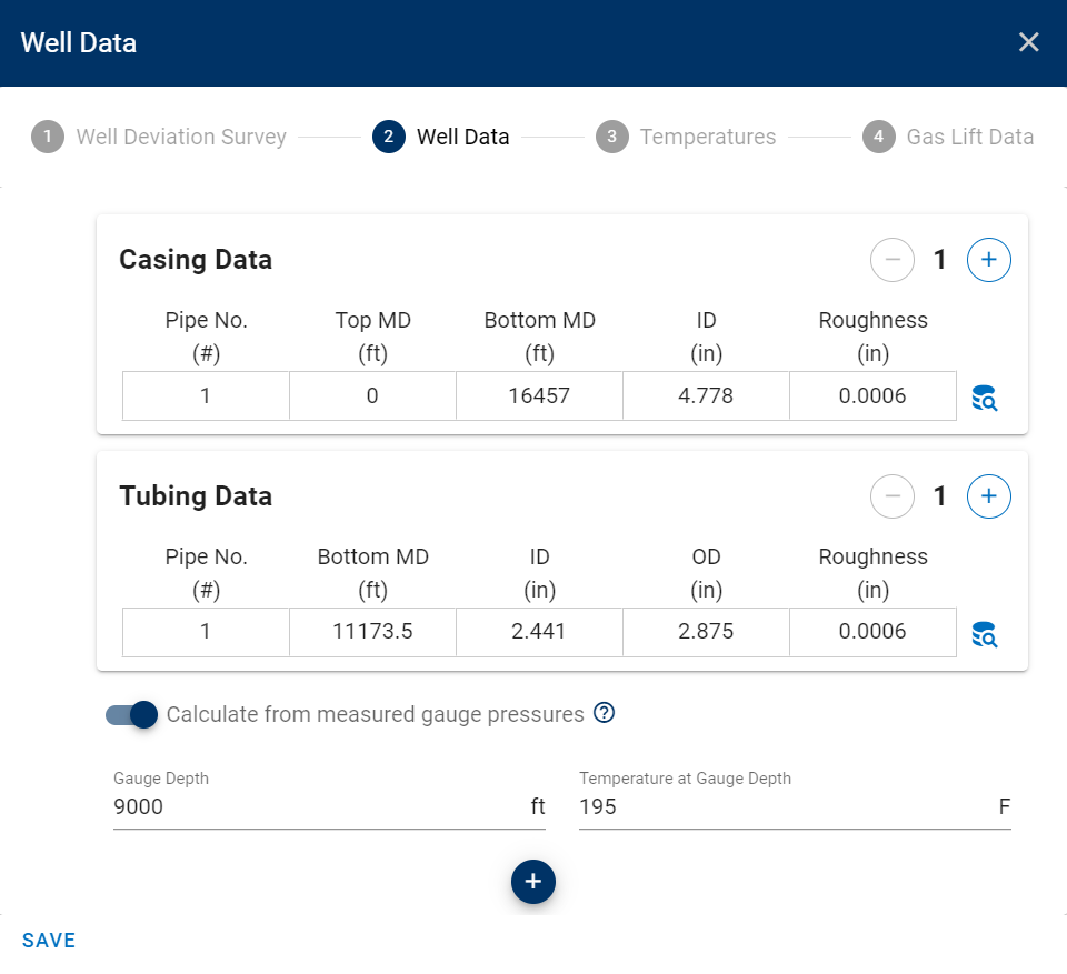 Bottomhole Pressure Calculations - whitson⁺ - User Manual