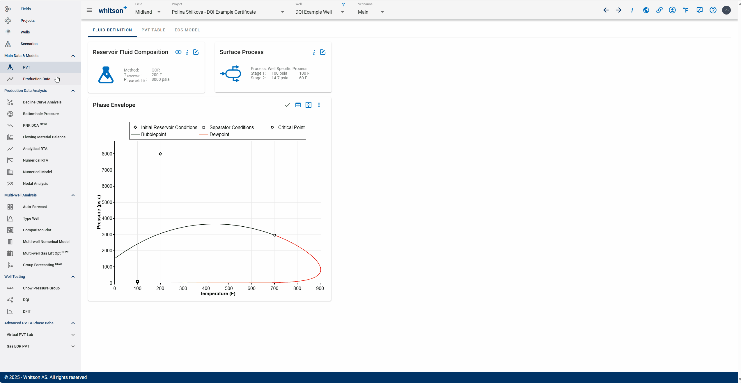 Well Test - whitson⁺ - User Manual