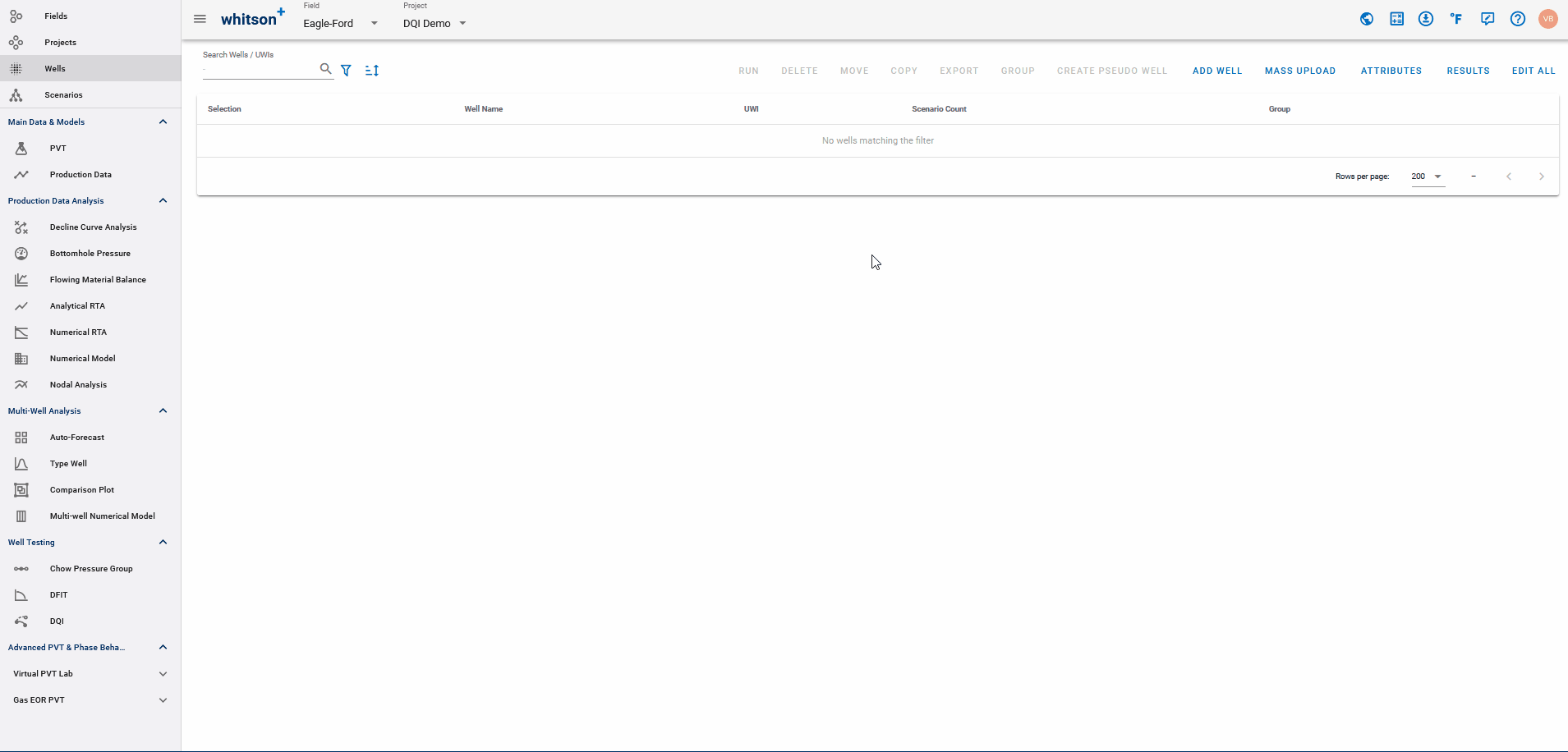 DQI - whitson⁺ - User Manual