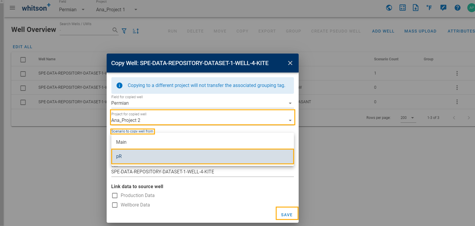 Primary Functions - whitson⁺ - User Manual